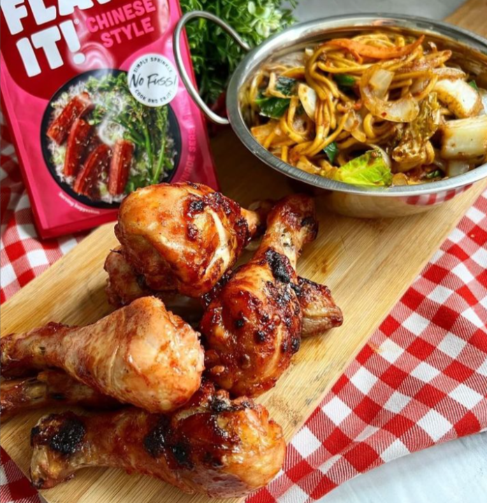 Chinese Style Drummers & Sweet Chilli Noodles - Flava It