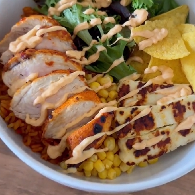 Piri Piri Chicken Crunch Bowl - Flava It